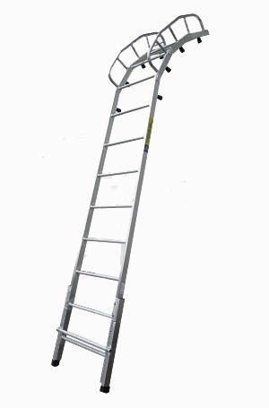 Купить лестницу алюминиевую для цистерн MEGAL-ЛАЦ 12 ступеней